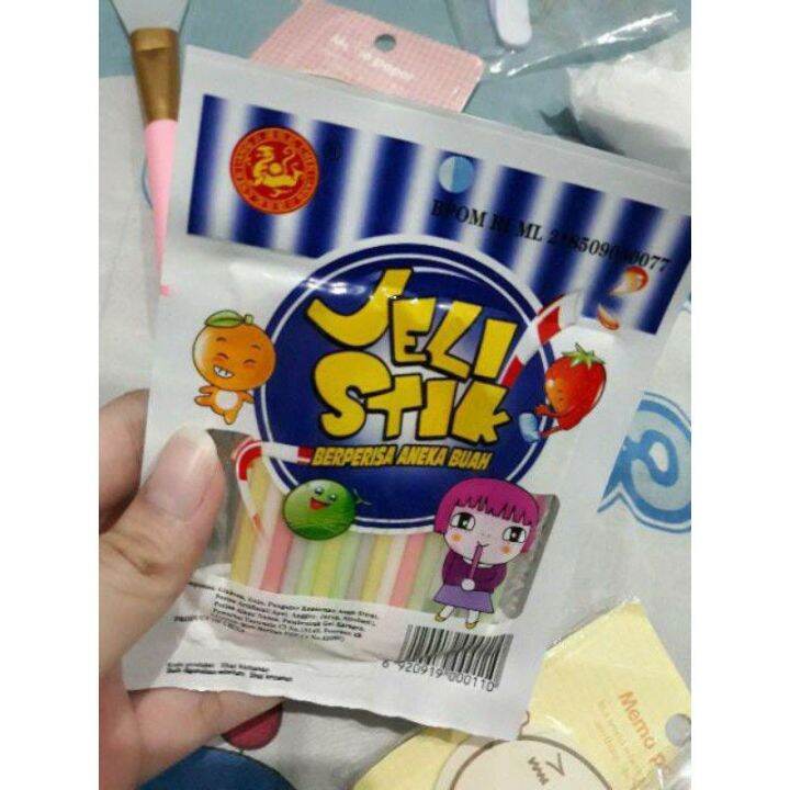 Permen Jelly Stik Pendek aneka rasa buah per kemasan | Lazada Indonesia