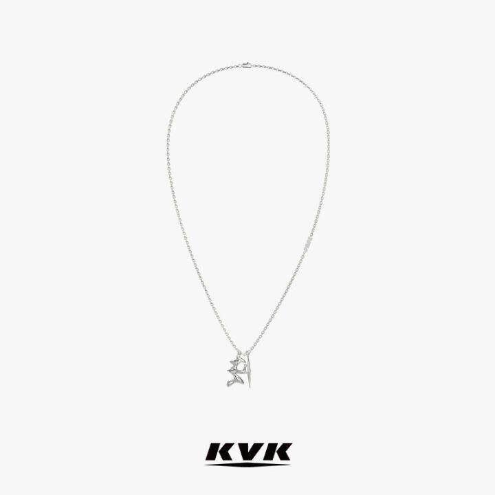 KVK Potential Series New Trendy Light Luxury Ins Cold Style Simple Element 9 Shaped Pendant ...