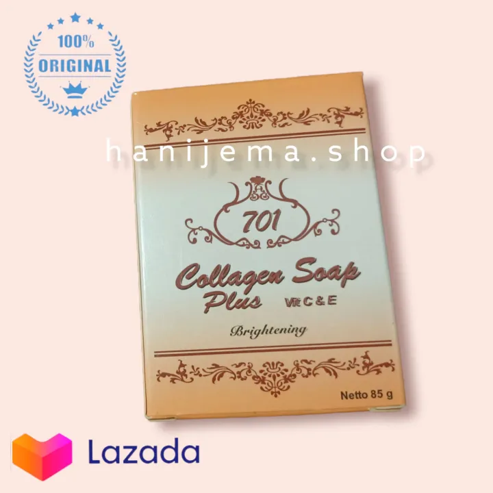 authentic Collagen soap plus vit C &E 701 Original | Lazada PH