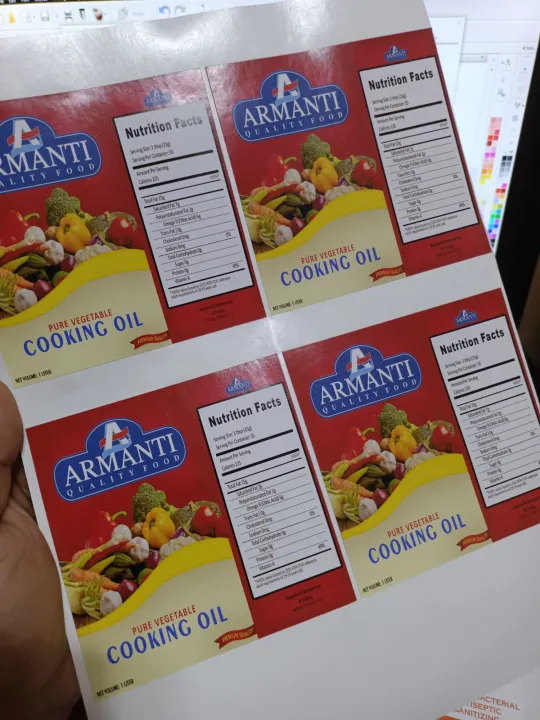 customized sticker labels | Lazada PH