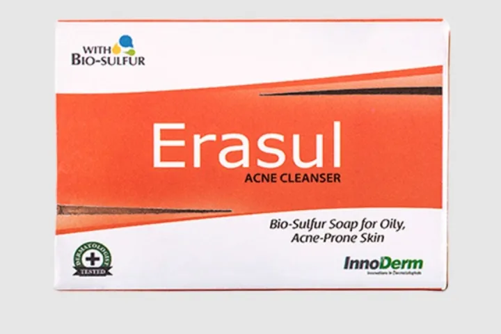 INNODERM ERASUL ACNE CLEANSER 90G SOAP | Lazada PH