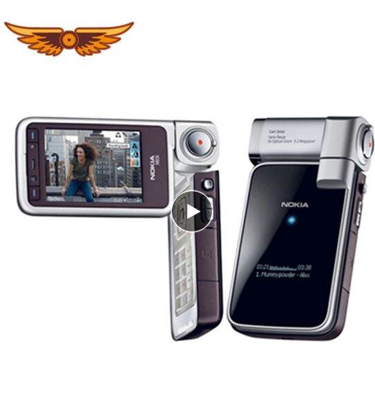 For Nokia N93i Mobile Phone Original WIFI 3G Flip Keyboard Unlocked | Lazada PH