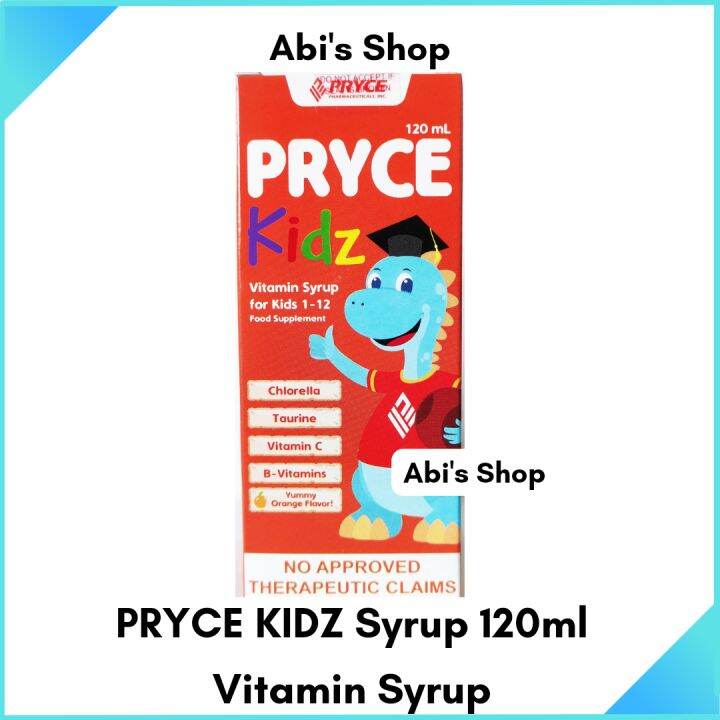PRYCE KIDZ 120ml Vitamin Syrup for Kids 1-12years old Expiry:May 2025 ...