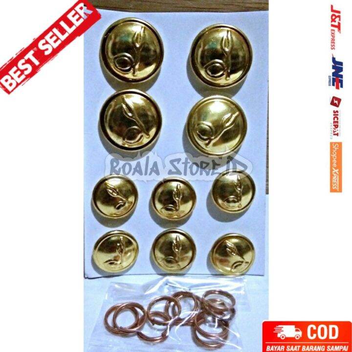 kancing jas pdu pramuka | Lazada Indonesia