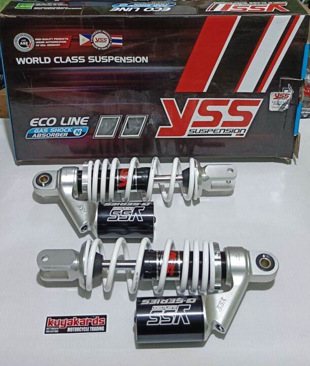 YSS ECO LINE G-SERIES 270MM SHOCK ABSORBER NOUVO/AEROX V1 V2/NMAX V2 | Lazada PH