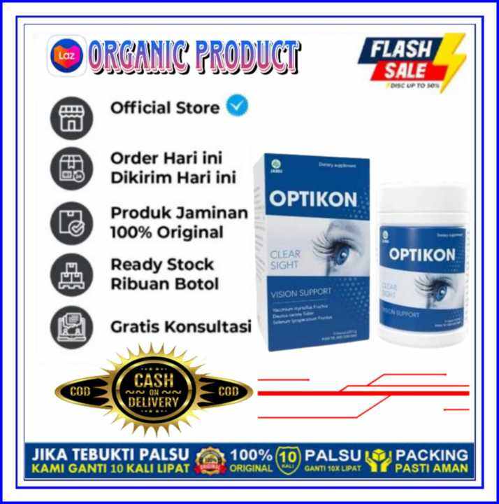Optikon Obat Mata Rabun Minus Plus Katarak Silinder - Katarak 100% Asli ...