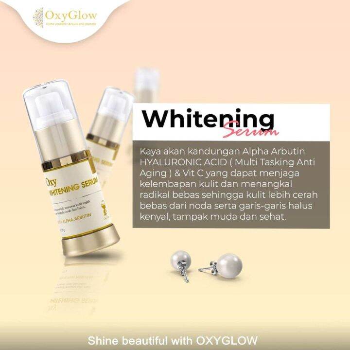 OXYGLOW SERUM WHITENING ORIGINAL BPOM / OXY GLOW SERUM GLOWING NORMAL ...