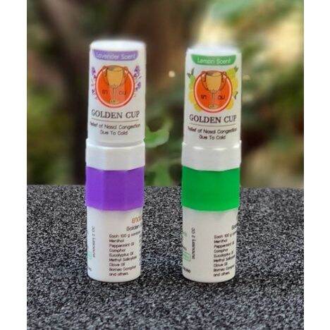 Golden Cup Inhaler 2in1 Inhaler Nasal congestion Authentic | Lazada PH