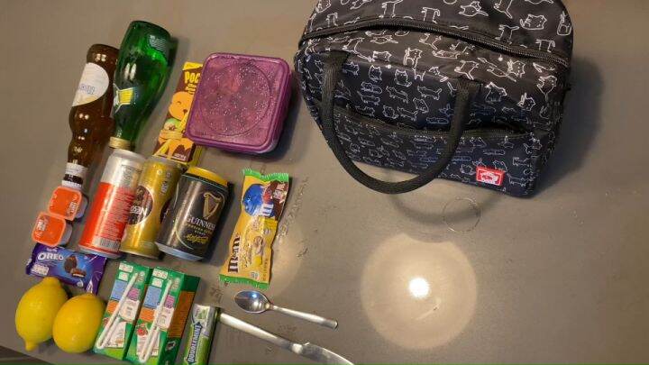 FLOCK THREE ถุงอาหารกลางวันแบบใช้ซ้ําได้กันน้ําภาชนะบรรจุเครื่องดื่มที่ ...