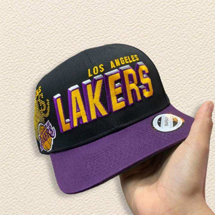 Lakers, NBA, Shadow, Snapback, Adjustable, High Quality, With Box ...