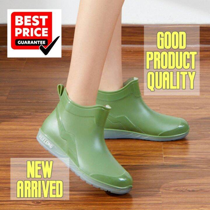 Kasut kebun/Kasut getah perempuan/Kasut sawah/Ladies waterproof Rain ...