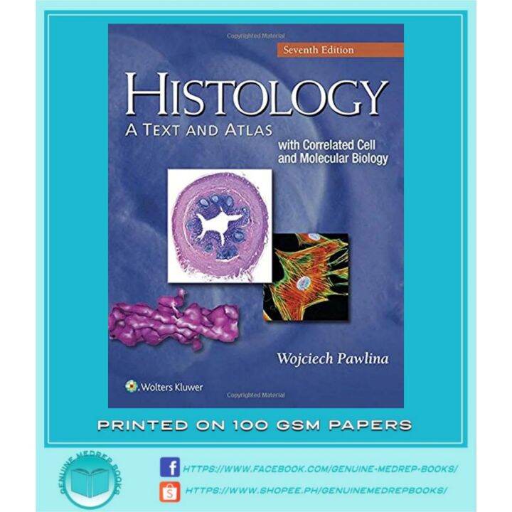 Histology: A Text and Atlas 7th Editio | Lazada PH