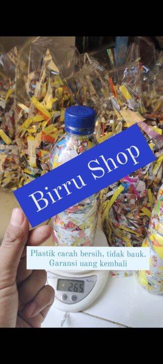 plastik cacah / plastik ecobrik 100 gram | Lazada Indonesia