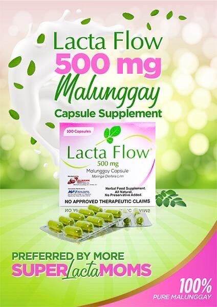 Lacta Flow 500mg Malunggay Capsule Supplement | Lazada PH