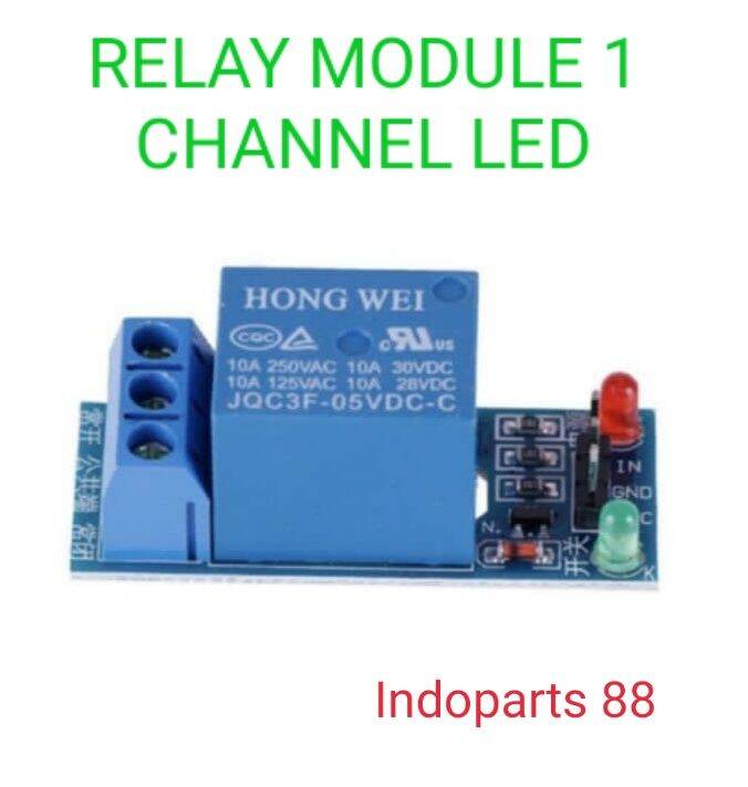 (1 Pcs) RELAY MODULE 1 CHANNEL LED | Lazada Indonesia