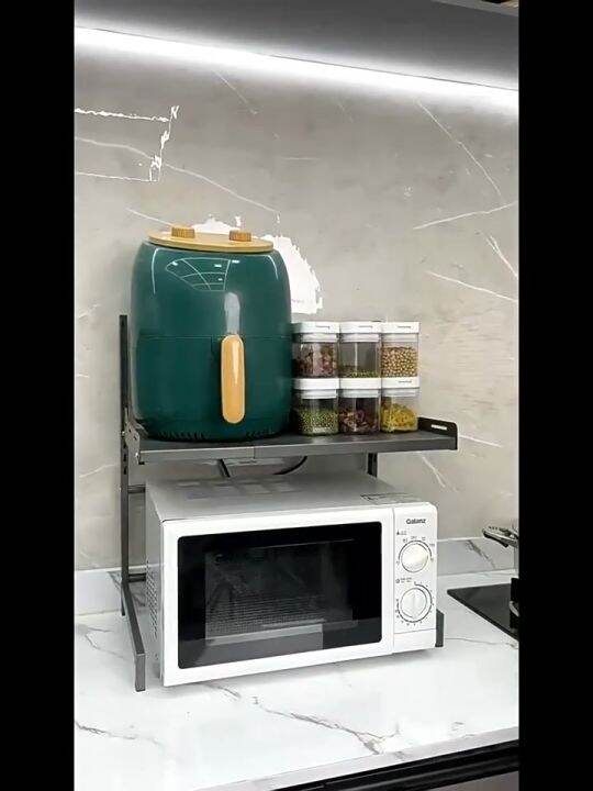 Ecoweave Extendable Kitchen Rack Organizer Condiment Seasoning Storage ...