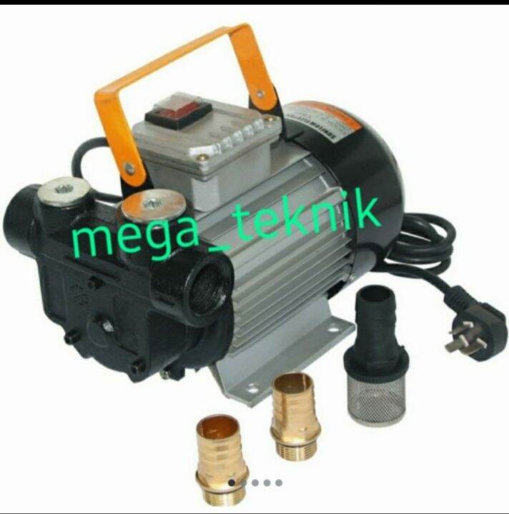 SUNFLOW ELEKTRIC OIL PUMP//POMPA AC YB60LPM//POMPA MINYAK SOLAR DAN OLI ...