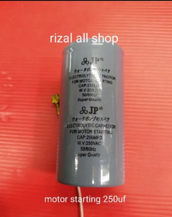 kapasitor starting 250uf 250v motor starting | Lazada Indonesia
