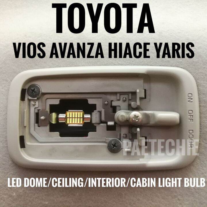 LED Dome/Ceiling/Interior/Cabin/Map Light Bulb Lamp for Toyota Vios ...
