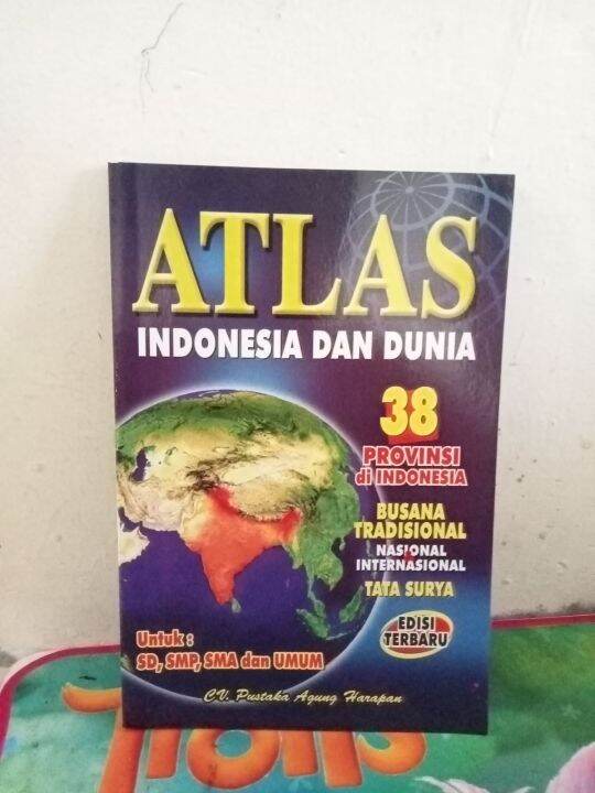 Booklicious - Buku Atlas Indonesia 38 Provinsi Terbaru Atlas Dunia | Lazada Indonesia