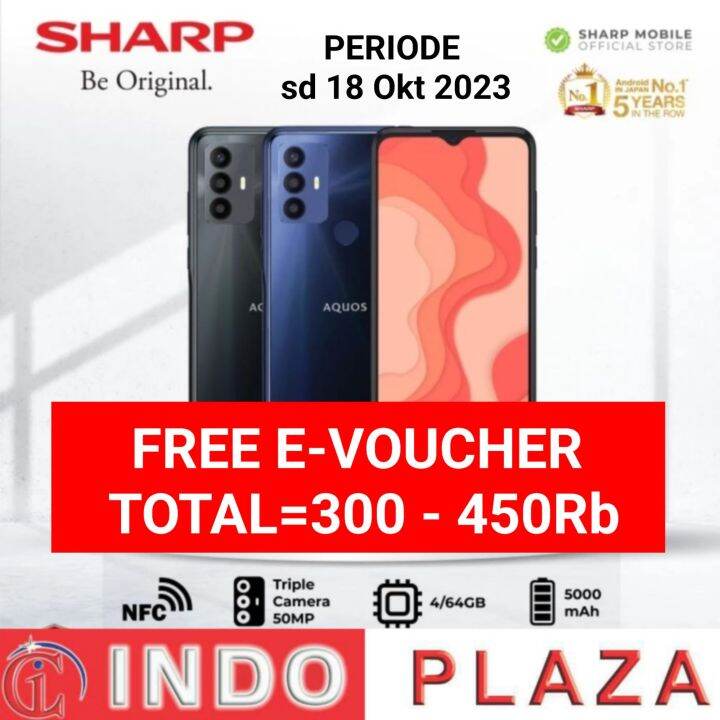 HP SHARP V6 Plus 4/64Gb ANDROID 12-FAST CHARGE - FINGERPRINT - NFC ...