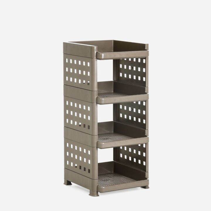 MegaBox 4Layer Utility rack(brown) | Lazada PH