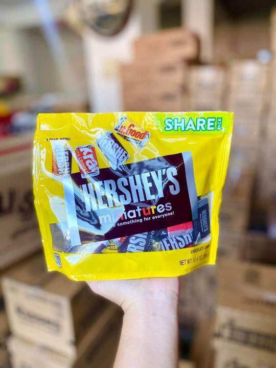 Hershey's imported chocolates Hersheys miniatures assorted candy Reese ...