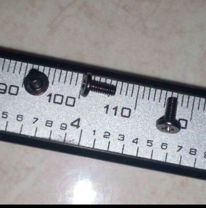 BAUT BAUD SEKRUP SKRUP SCREW LAPTOP NOTEBOOK UNIVERSAL M2X6 2X6 HEAD ...