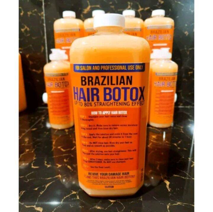 1 Liter Brazilian Hair Botox Keratin Treatment Brazilian Blowout ...