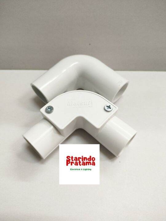 L BOW 20MM /KNEE 20MM BELOKAN ELBOW PIPA LISTRIK BAUT MATSUI | Lazada ...