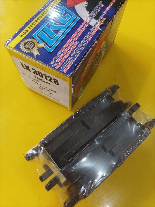 FRONT BRAKE PAD FOR HYUNDAI EON 2012-2019 & HYUNDAI GETZ 1.1 ENGINE ...