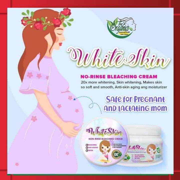 WHITE SKIN NO RINSE BLEACHING CREAM TINS ORGANIC | Lazada PH