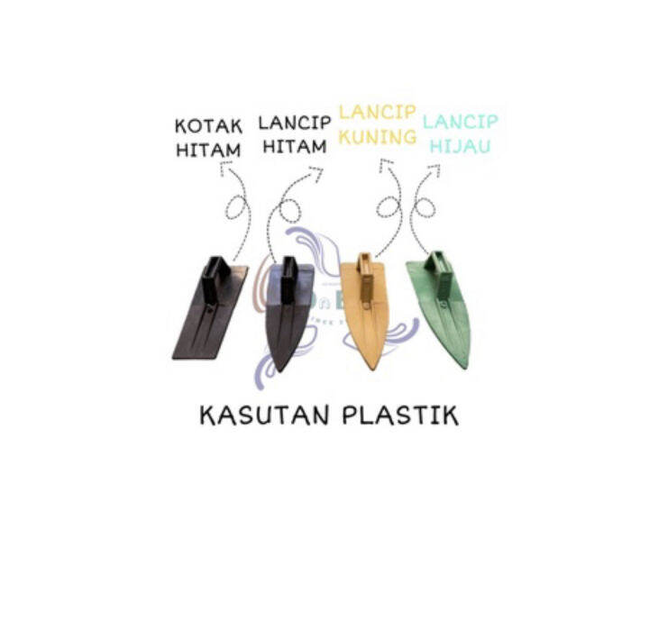 Roskam Acian Kasutan Plastik PVC Bentuk Kotak dan Lancip Beragam Warna ...