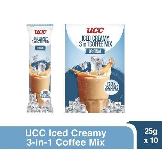 UCC Iced Creamy 3in1 Coffee Original 25G 10's | Lazada PH