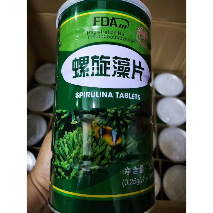 SPIRULINA FDA Approved 2000 TABLETS | Lazada PH