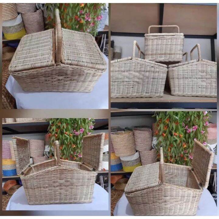 Kranjang rotan piknik | Lazada Indonesia