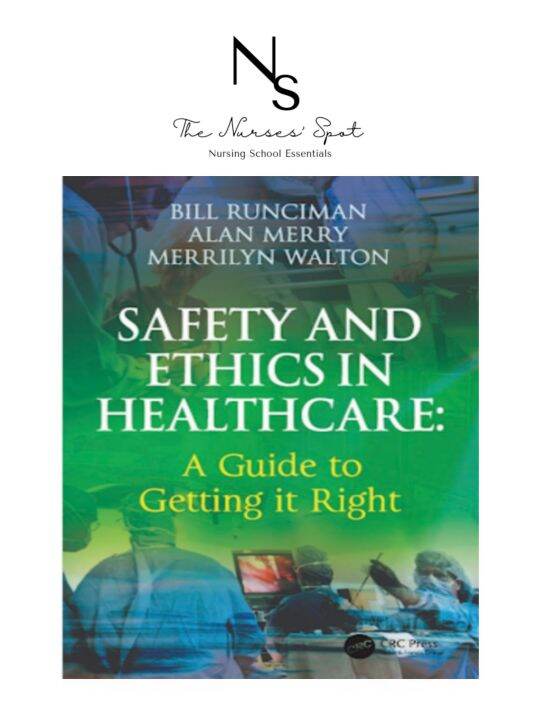 Safety and Ethics in Healthcare A Guide to Getting it Right | Lazada PH