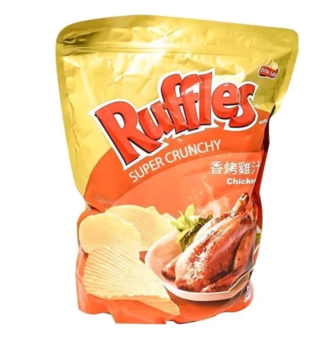 Ruffles Super Crunchy Chicken Potato Crisps (580g) | Lazada PH