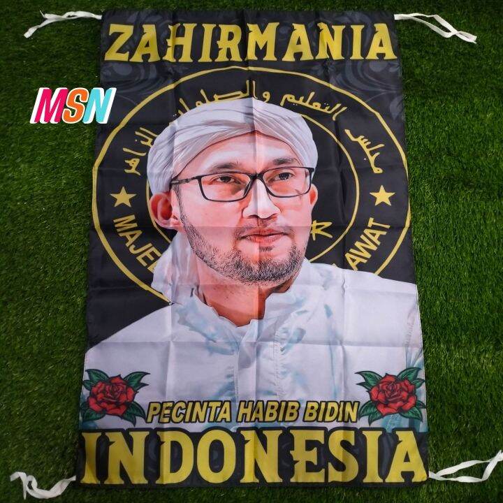 Bendera SOLAWATAN ZAHIR MANIA PECINTA HABIB BIDIN | Lazada Indonesia