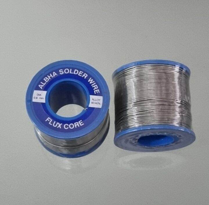 timah solder ALPHA/ALBHA 0,8 250gram | Lazada Indonesia