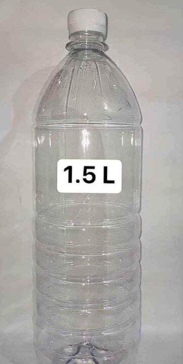 1.5 PLASTIC BOTTLES w/ CAPS | Lazada PH