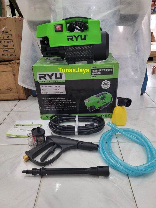 Steam Listrik jet Cleaner Cuci Motor Mobil RYU RPW 100 Pressure Washer ...