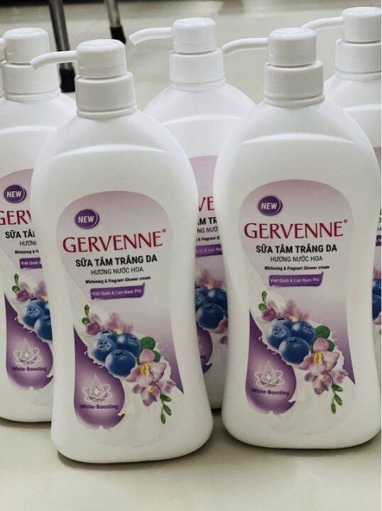 SỮA TẮM TRẮNG DA GERVENNE 900G VIỆT QUỐC VÀ LAN NAM PHI,CHÍNH HÃNG ...