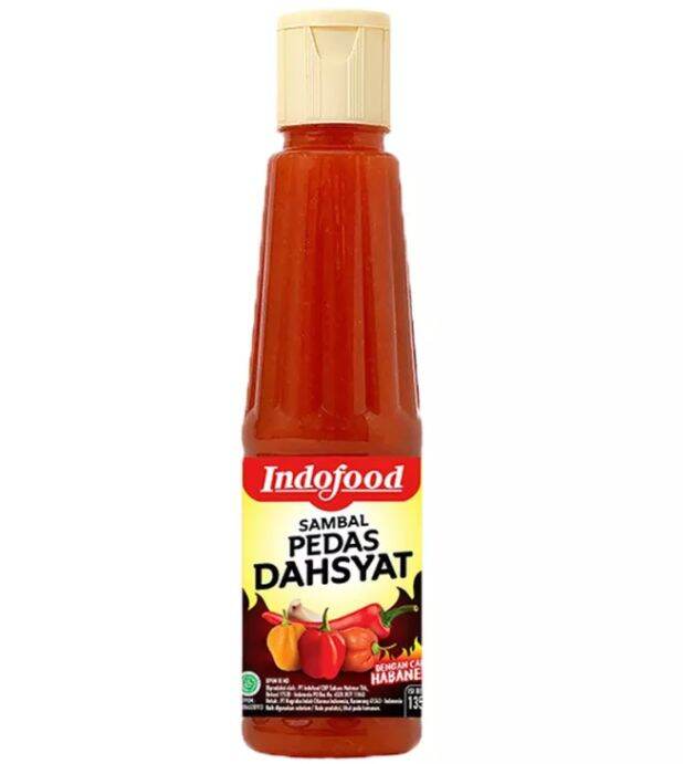 INDOFOOD SAMBAL PEDAS DAHSYAT 135gr | Lazada Indonesia