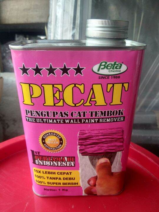Pengupas Cat Tembok 1kg Pecat | Lazada Indonesia
