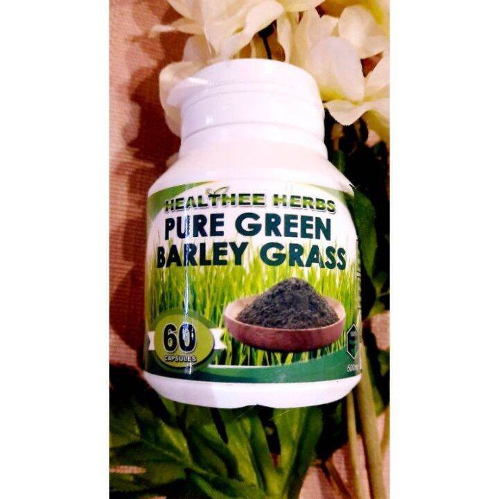 PURE GREEN BARLEY GRASS - 60 Capsules - 100% Original/Organic | Lazada PH