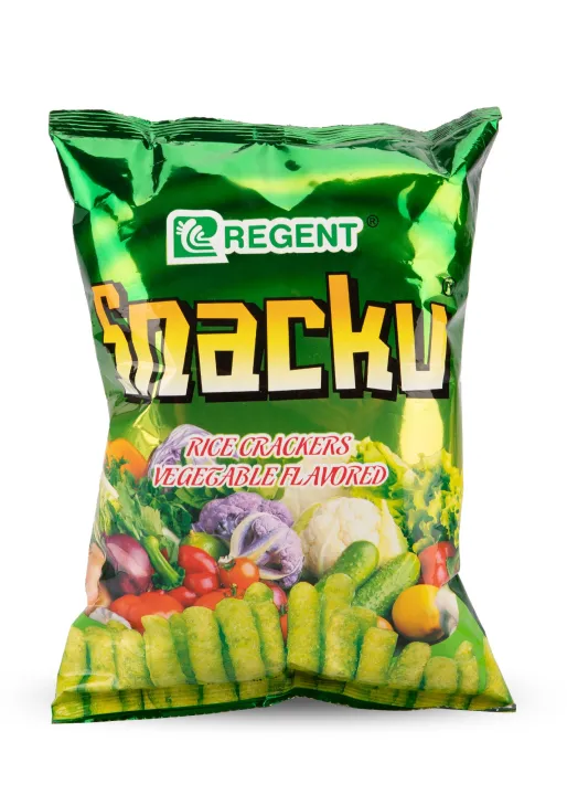 Regent Snacku Rice Crackers Vegetable flavor 60g | Lazada.co.th