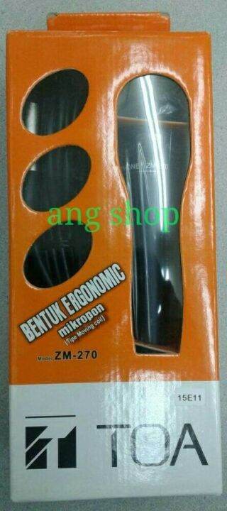 TOA ZM-270 ZM270 ZM 270 Original Microphone TOA Mic TOA Mikropon Imam ...