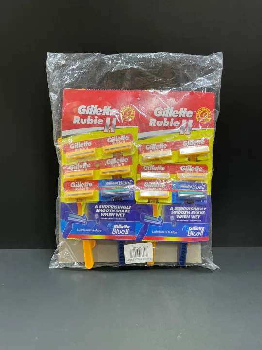 Gillette Rubie ll Razor* Available For 1pack x24pcs | Lazada PH