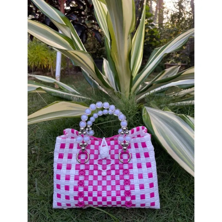 TAS SULTAN TAS JALI HANDLE MUTIARA / TAS JALI PREMIUM / TAS ANYAMAN ...